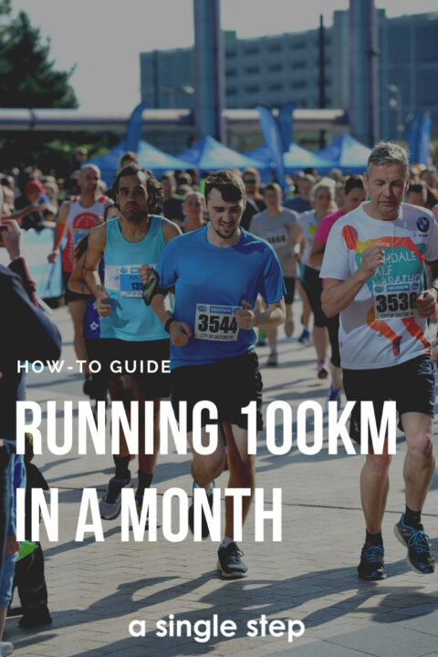 Running 100km in a Month • A Single Step